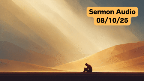 August 10, 2025 Sermon Audio - Christ United Methodist Church