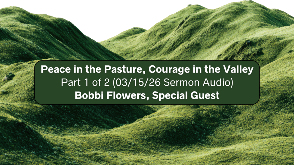 March 15, 2026 Sermon Audio - Christ United Methodist Church